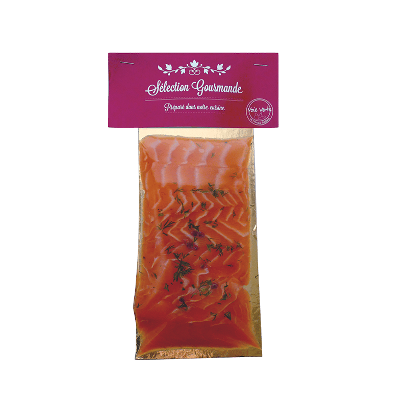 Saumon Gravlax à l'Aneth - Voie Verte